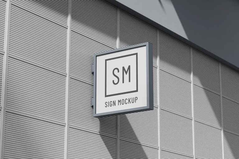 Shop Sign Mockup Set - professorinc mockups